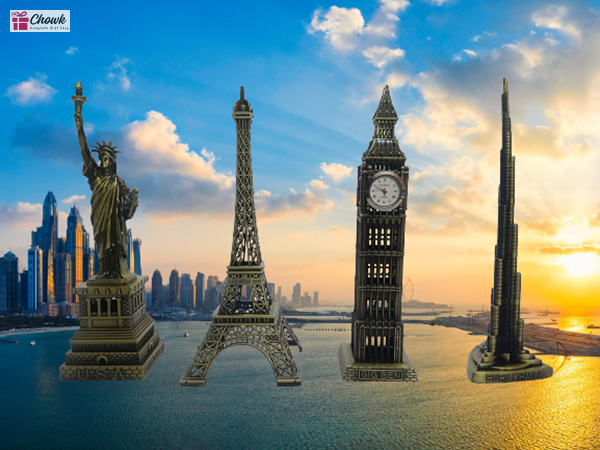 Stunning World Monument Miniature Models - Eiffel Tower, Big Ben, Burj ...